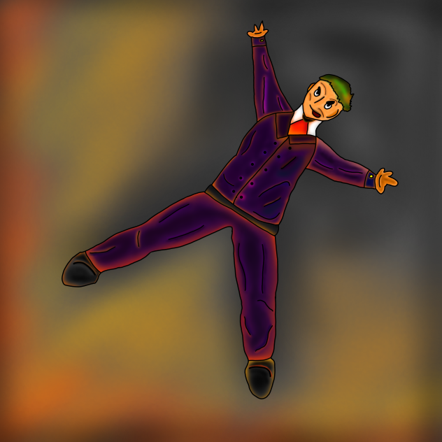 Flying Joker - ibisPaint