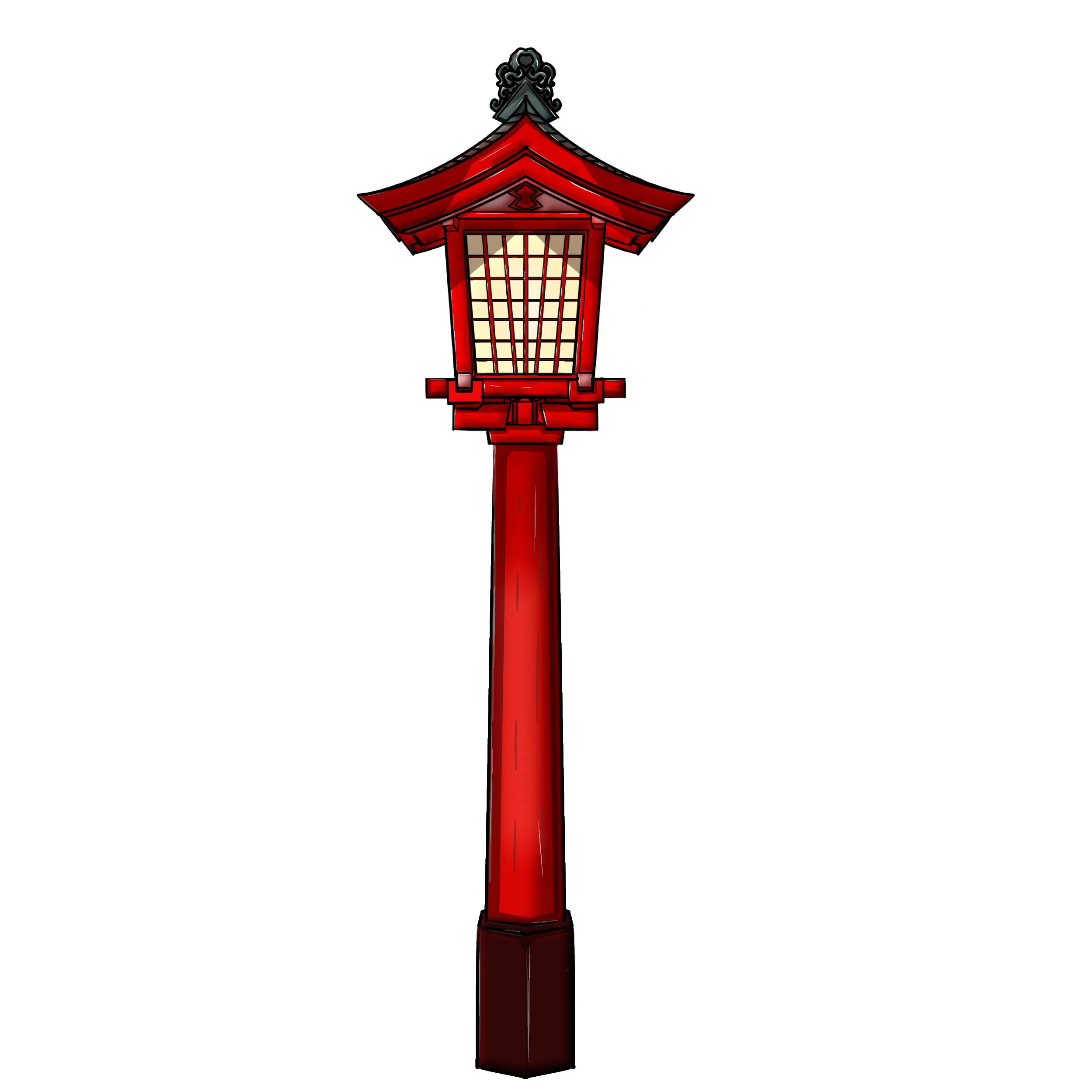 Shinto lamp - ibisPaint