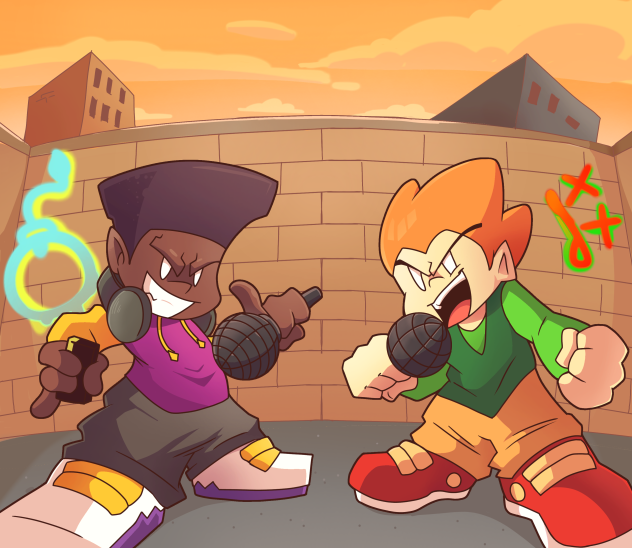 Pico vs Darnell - ibisPaint