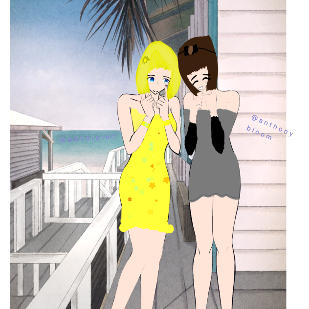 collab with @4614raran for fun - ibisPaint