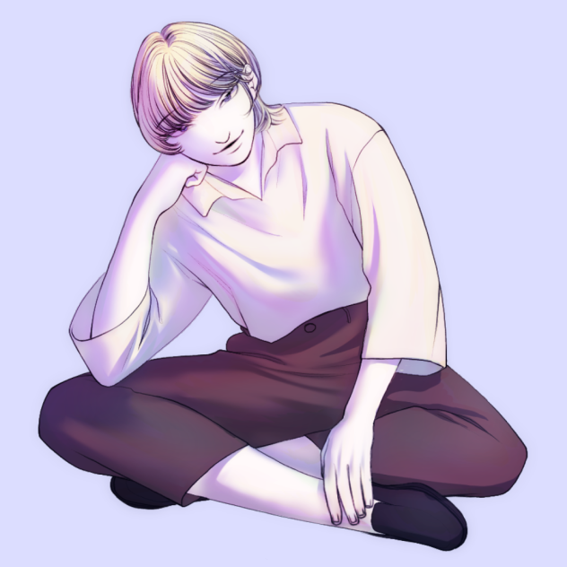 Purple guy - ibisPaint