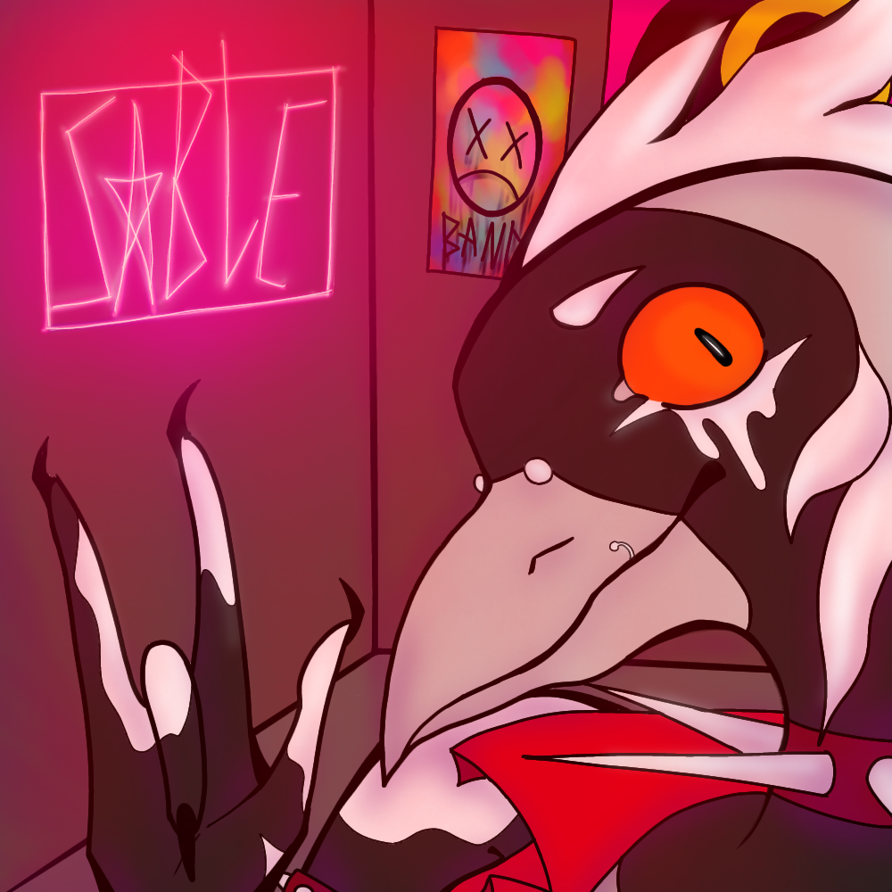 SABLE THE MAGPIE - ibisPaint