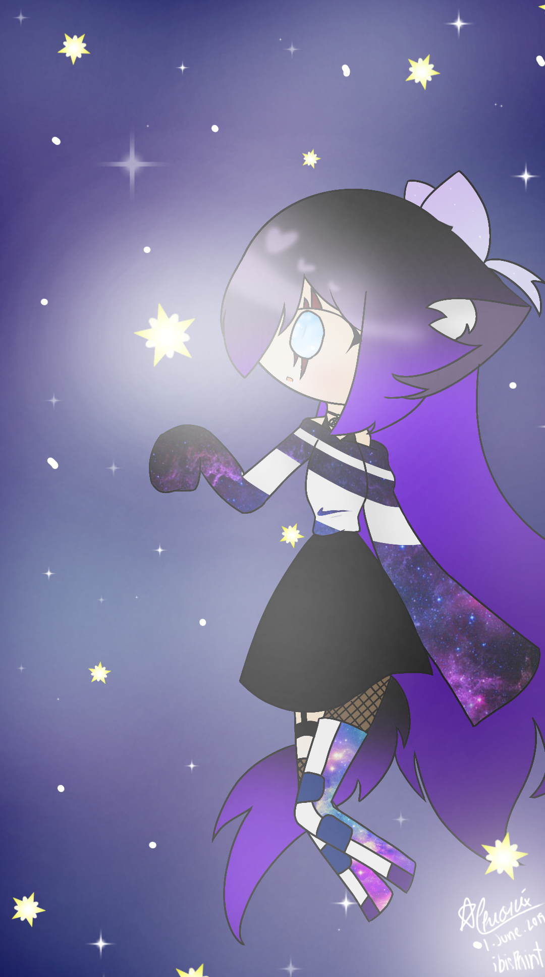 「Reaching For My Star」 - ibisPaint