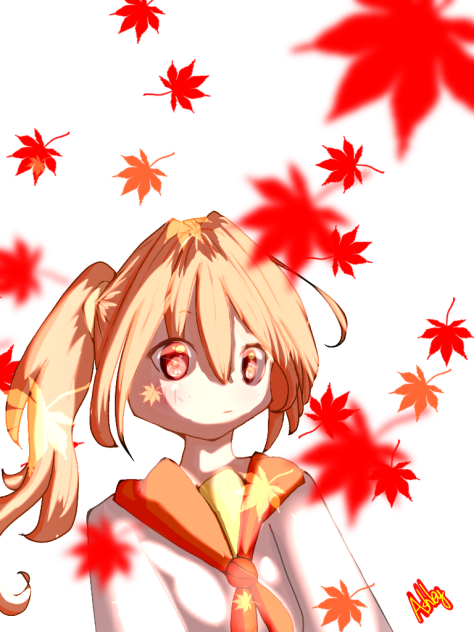 maple leaves - ibisPaint