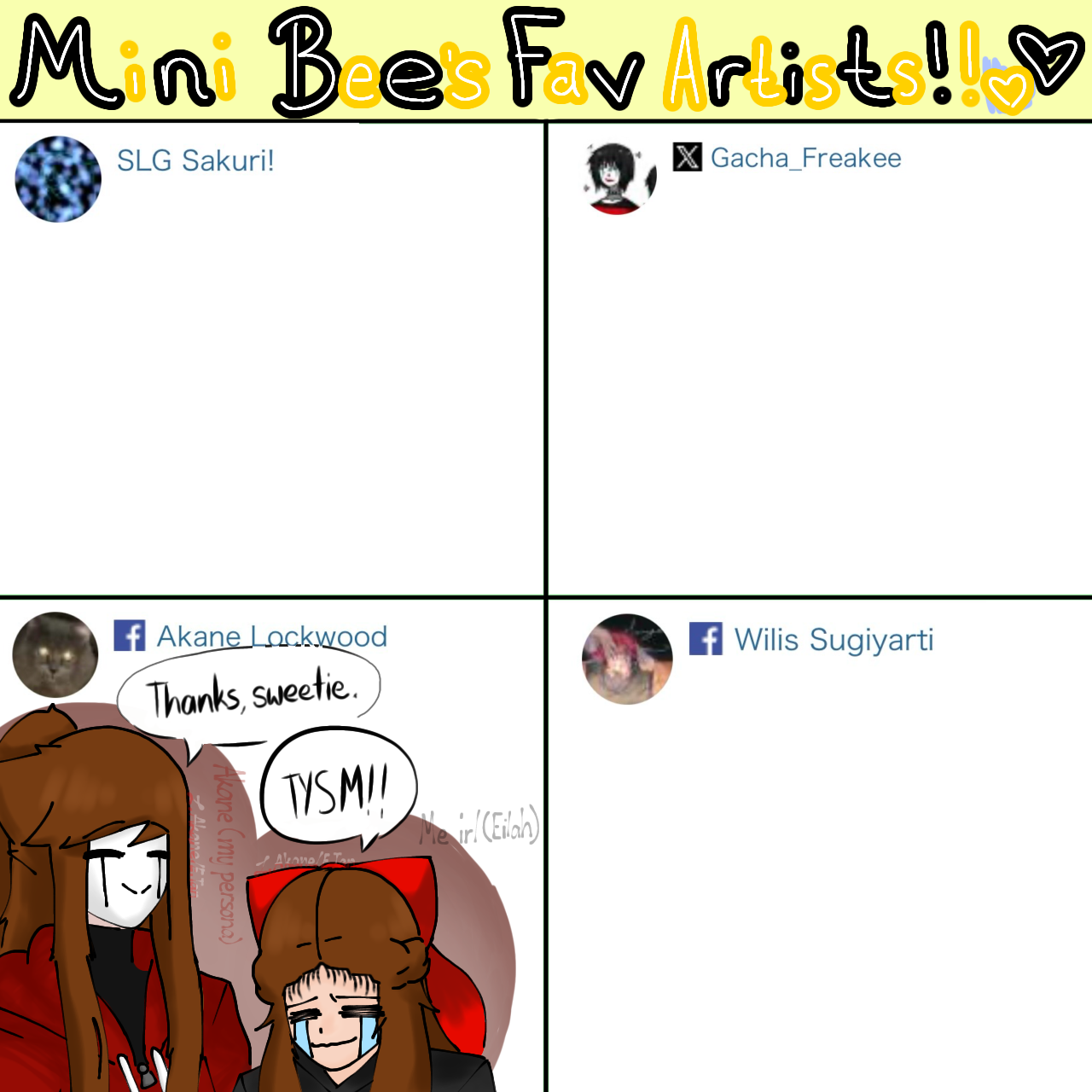 Mini Bee's Fav Artists ️ - ibisPaint