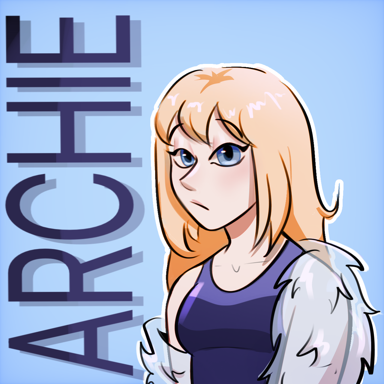 P Oo’s oc ARCHIE☁️🫧 (request) - ibisPaint