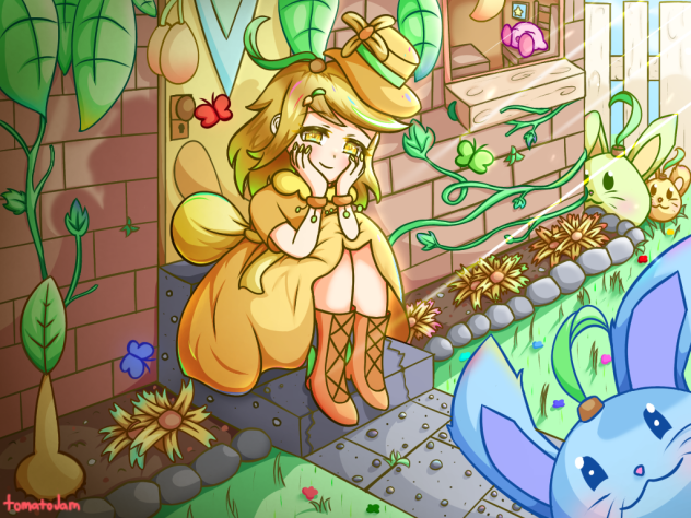 Mango girl - ibisPaint