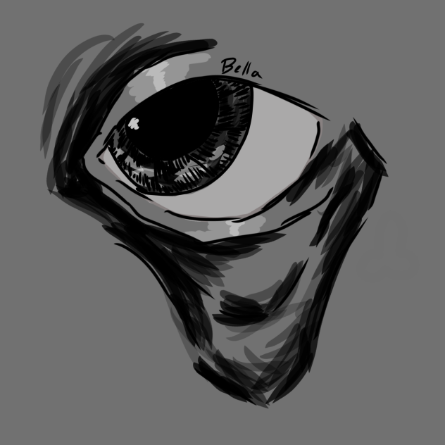 Weary eye, weary soul. - ibisPaint
