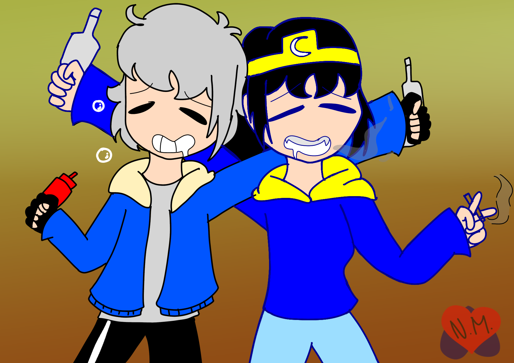 Weeee Will SUFFER TIMELINES TOGETHERRRRR - ibisPaint