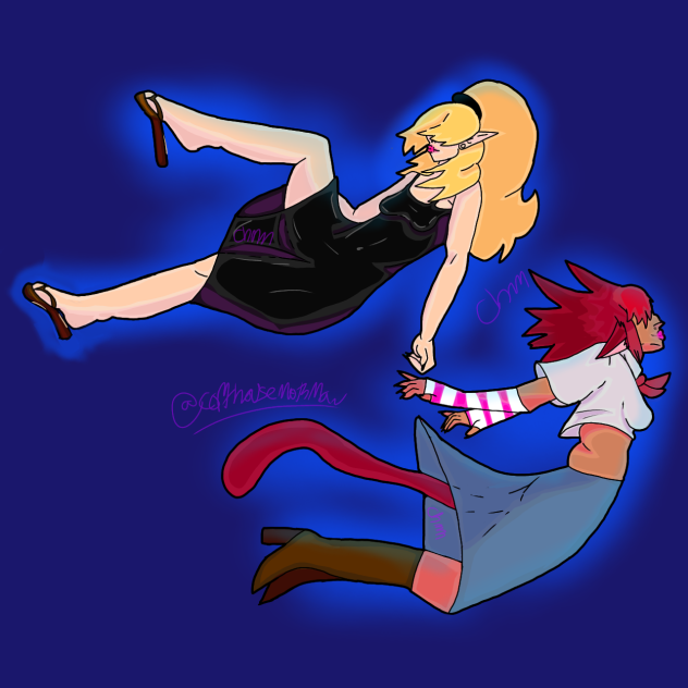 Gashes with vinegar - ibisPaint