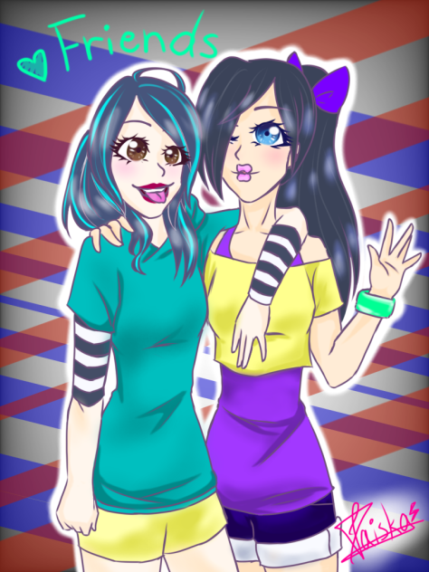 Best Friends Forever ! - ReDraw - ibisPaint