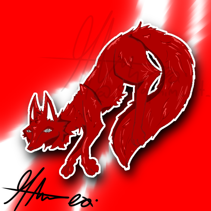Red fox - ibisPaint