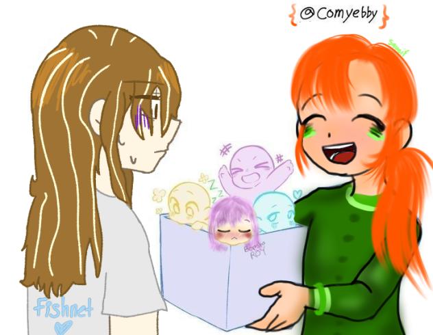 A present... collab - ibisPaint