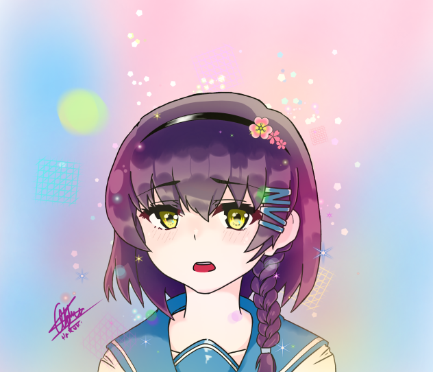 cover girl 01 - ibisPaint