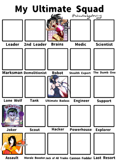 Squad part 4 - ibisPaint