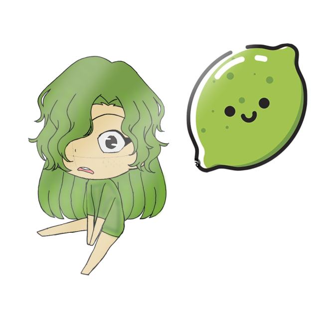 lime emojie human - ibisPaint
