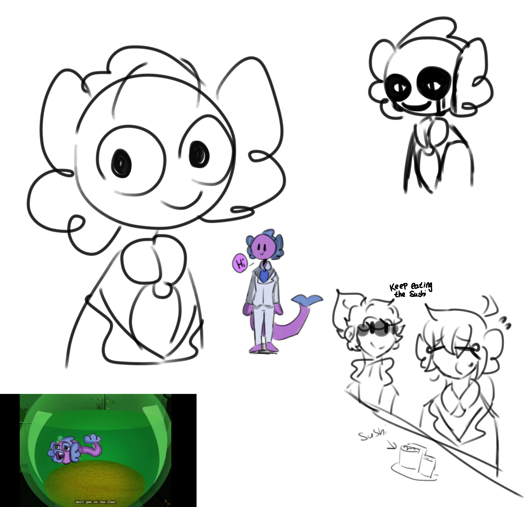 Fishies!! {Andy’s Apple Farm} - ibisPaint