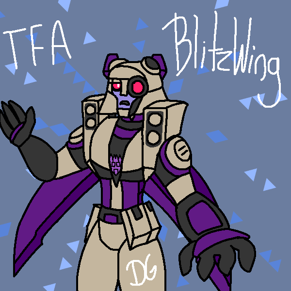 TFA Blitzwing - ibisPaint