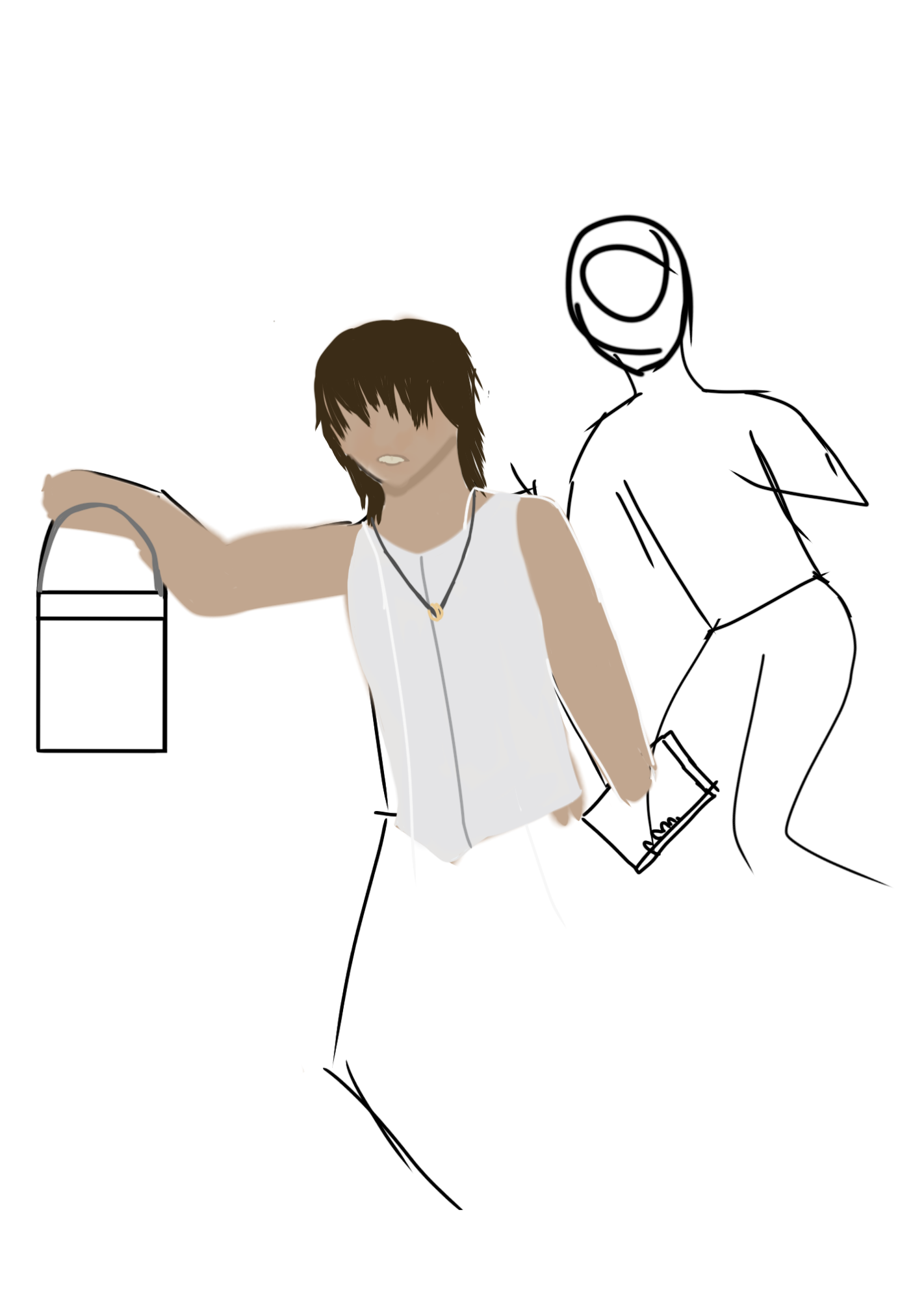 Ghost hunting WIP - ibisPaint