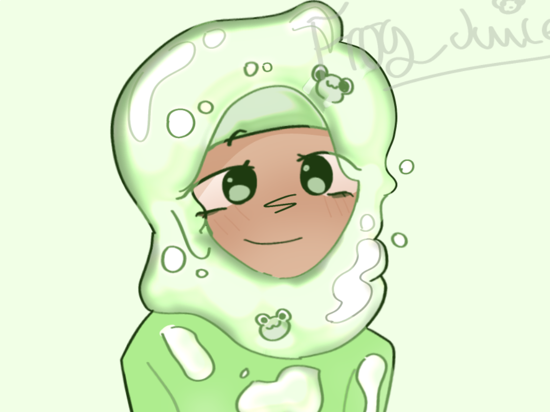 Froggy As A Human! - ibisPaint