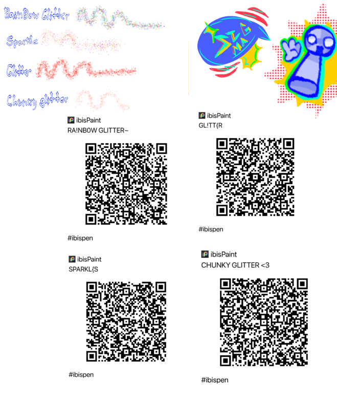 DUSTY’S GLITTER BRUSH PACK! - ibisPaint