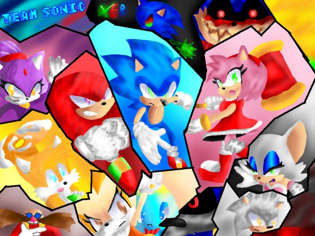 Team Sonic - ibisPaint