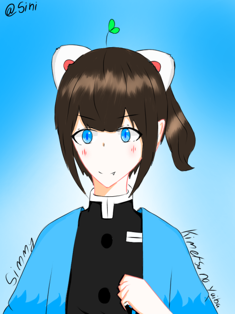 Simmy phien ban kimetsu no yaiba - ibisPaint