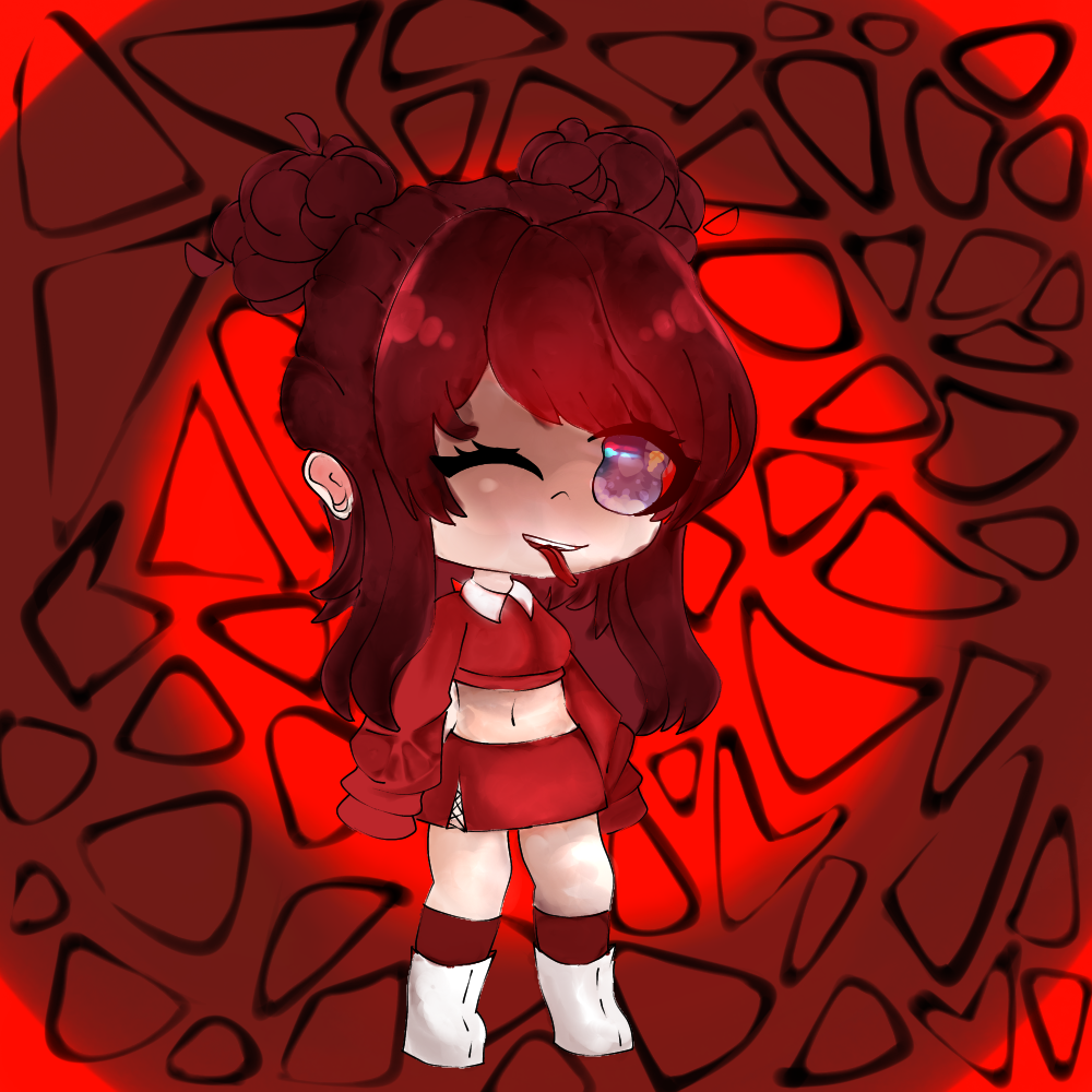Gacha life red edit - ibisPaint