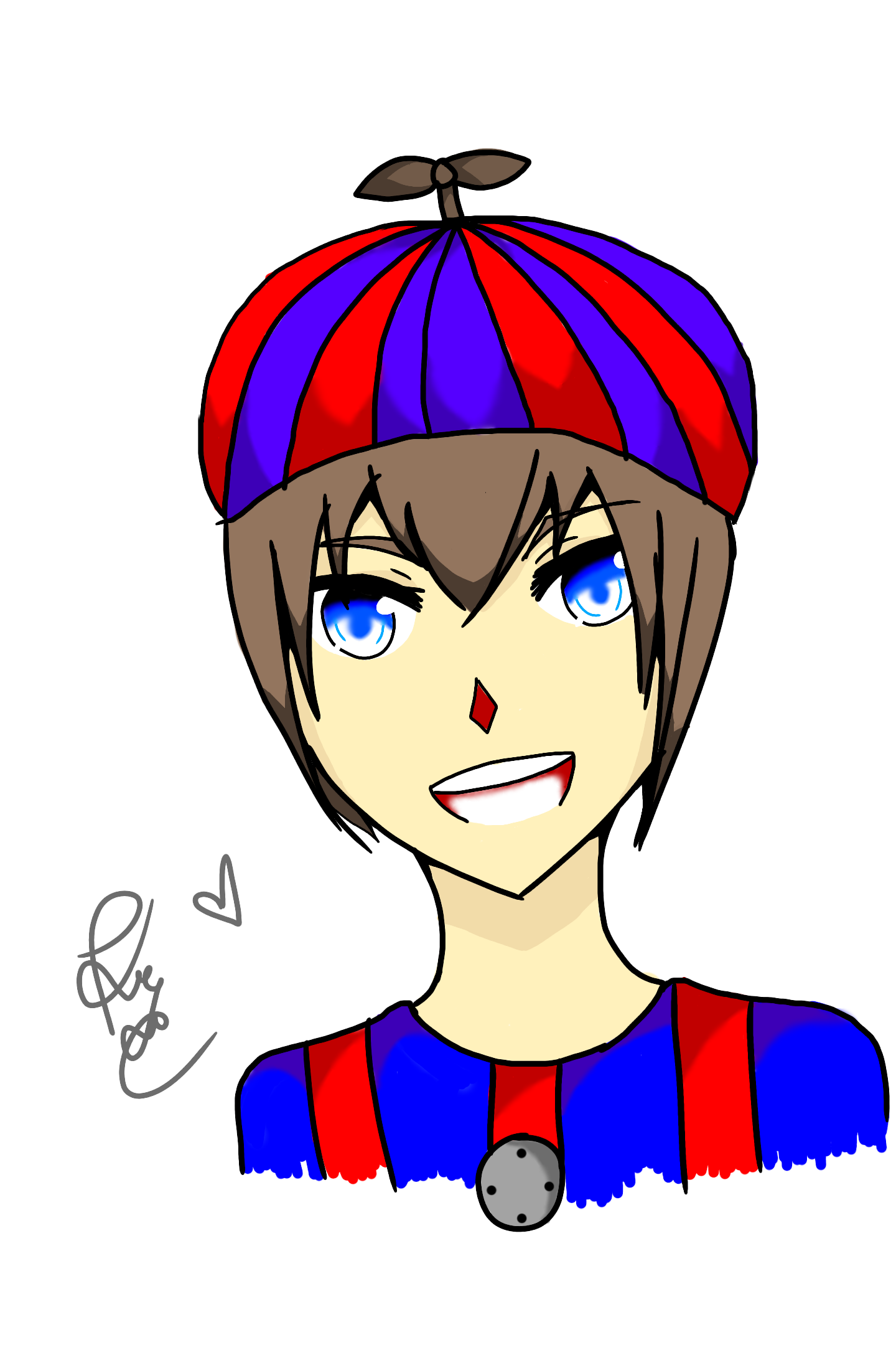 FNAF 2 - Balloon Boy Speedpaint - ibisPaint