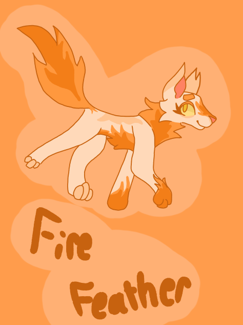 Fire feather - ibisPaint
