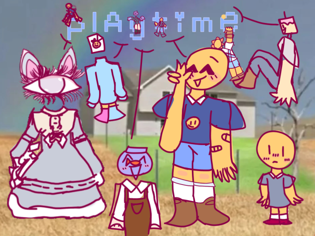 playtime fanart (read desc) - ibisPaint