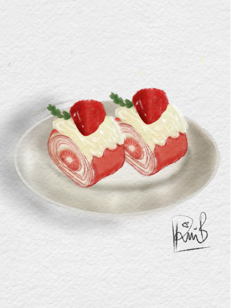 mille crepes - ibisPaint