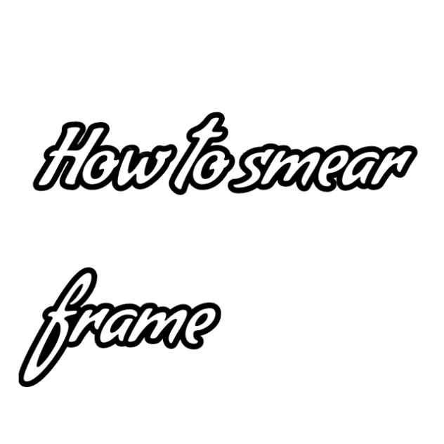 how to smear frame - ibisPaint