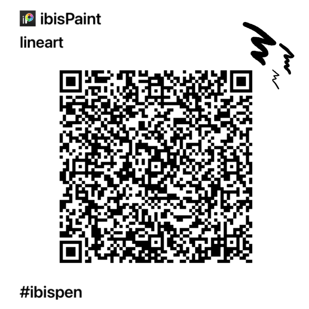 Lineart pen - ibisPaint