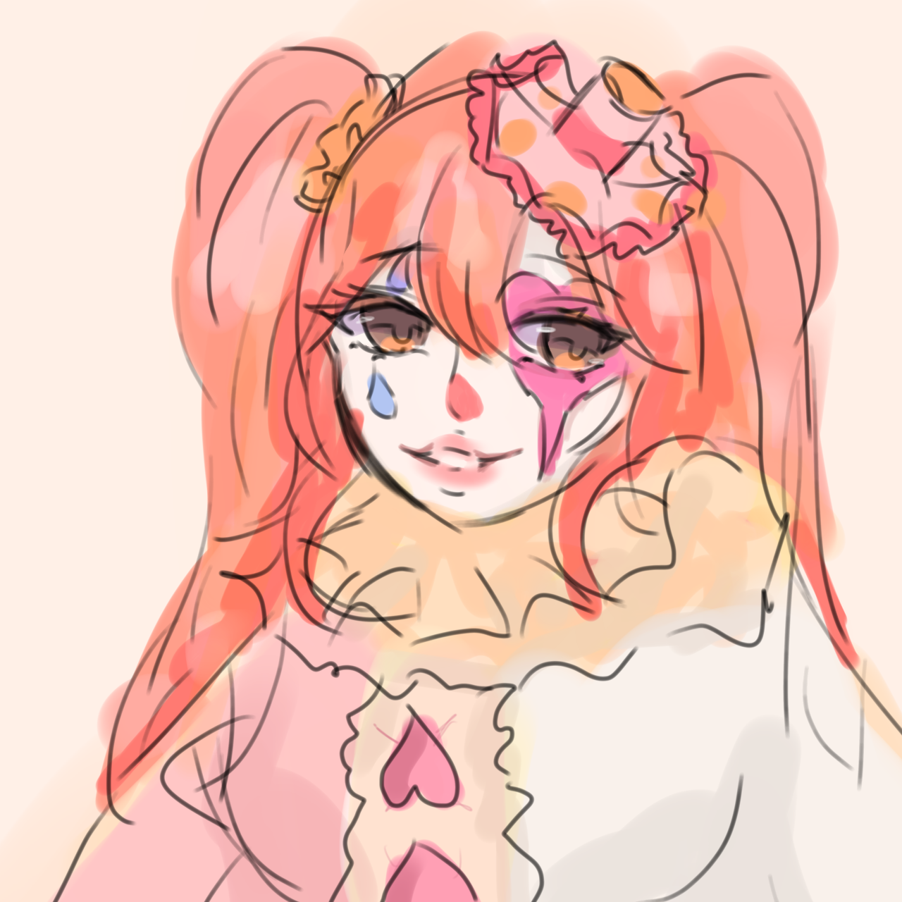 clown for clown week - ibisPaint