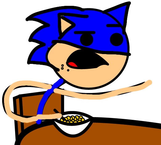 sunky con el sereal - ibisPaint