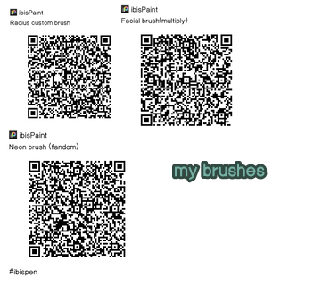 my brushes - ibisPaint