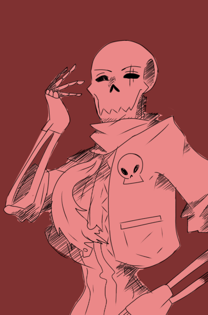 Papyrus Underfell - ibisPaint