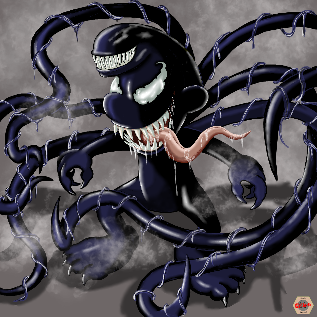 Schtroumpf Venom 😉 - ibisPaint