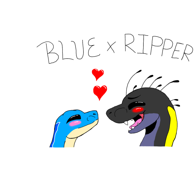 Blue x Ripper (Indoraptor) - ibisPaint