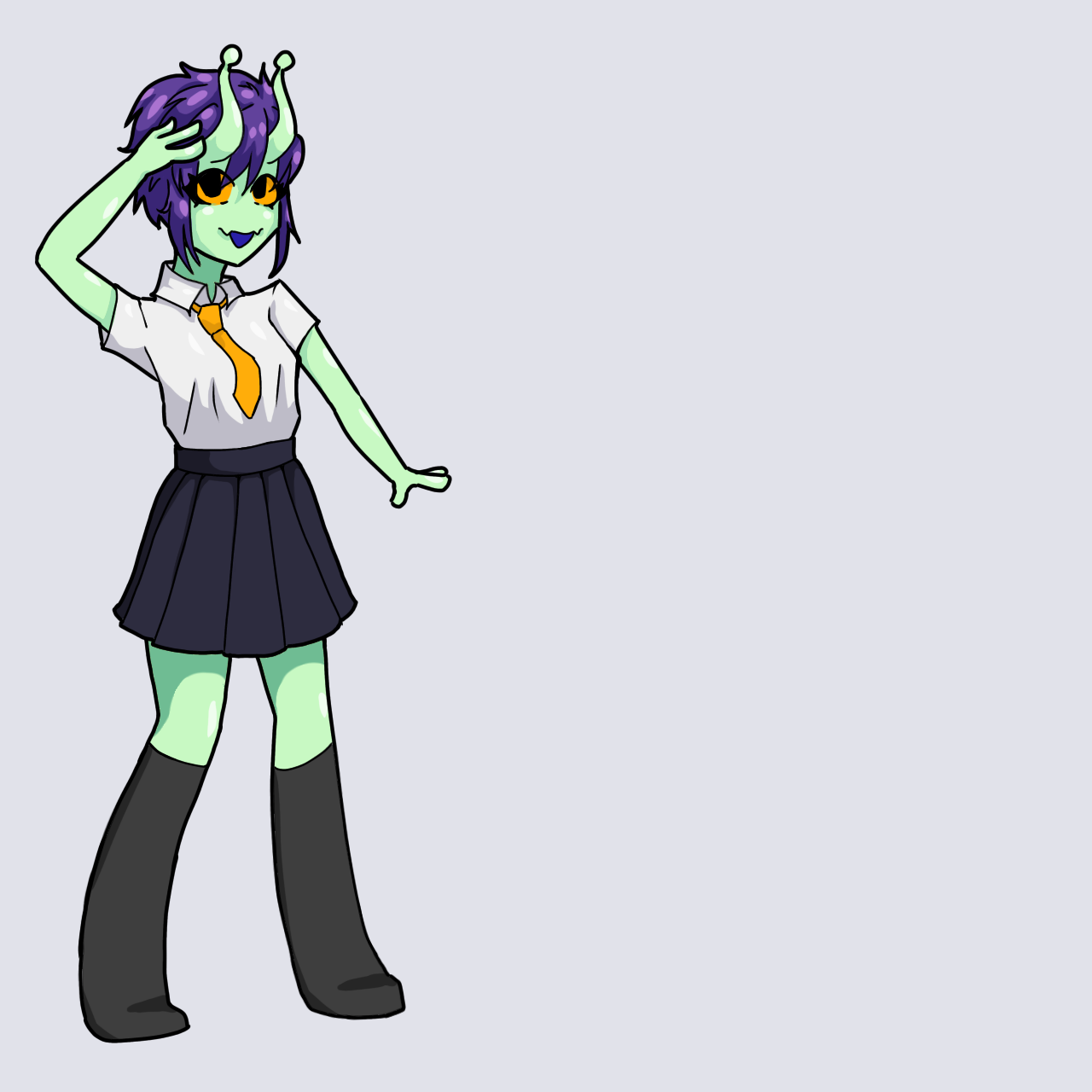 Alien from outer space 🪐 - ibisPaint