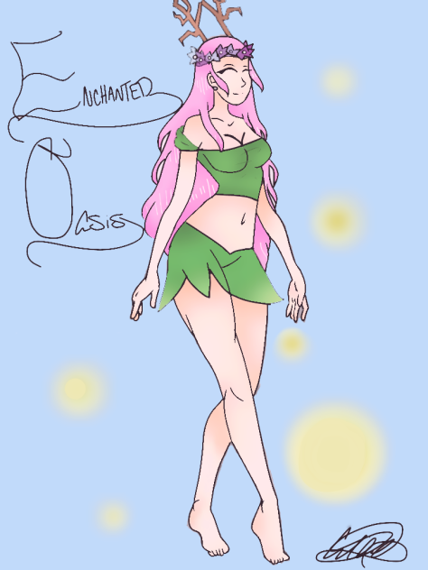 Enchanted Oasis - ibisPaint