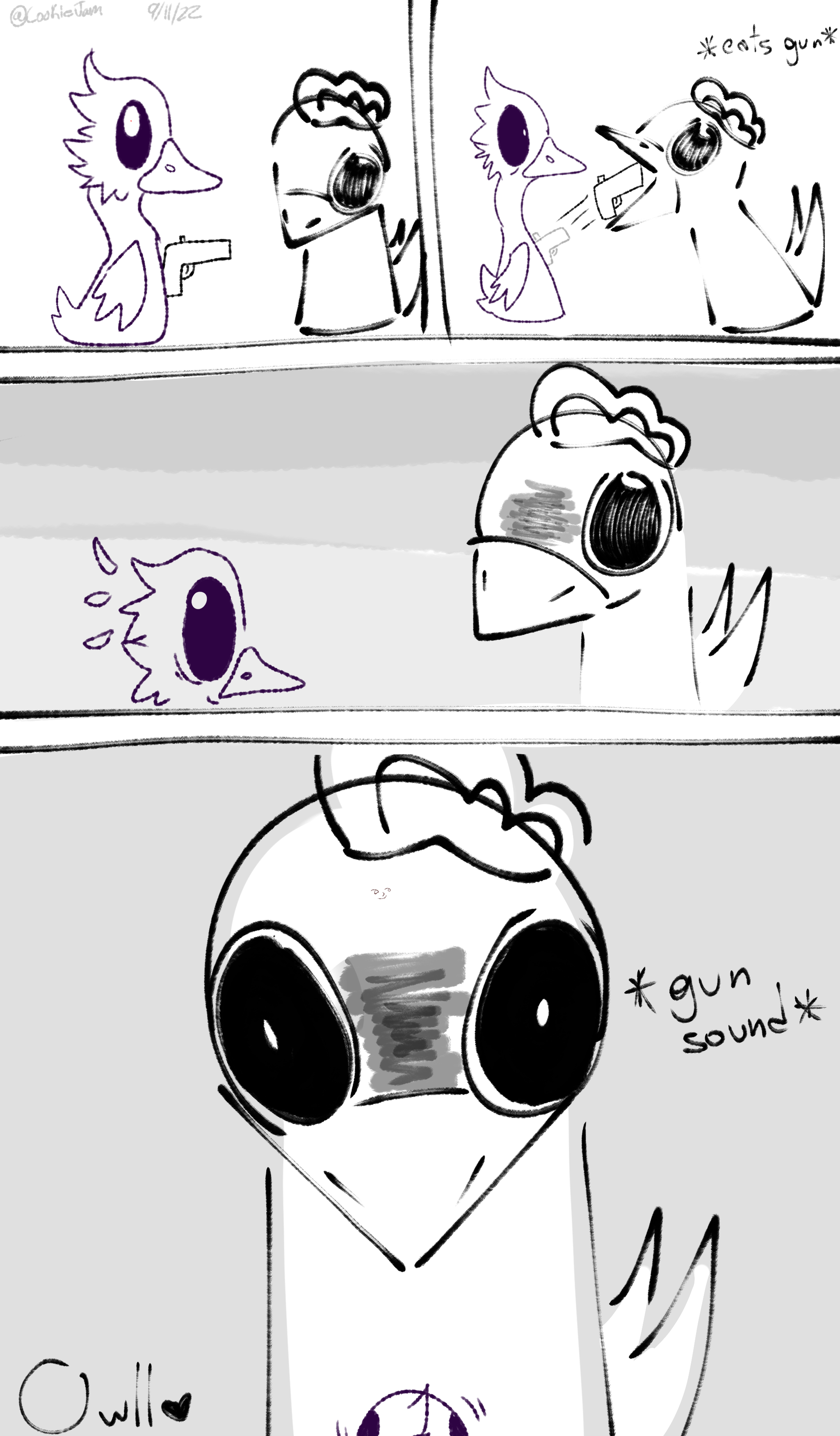 Borb Collab wid Owll ! - ibisPaint