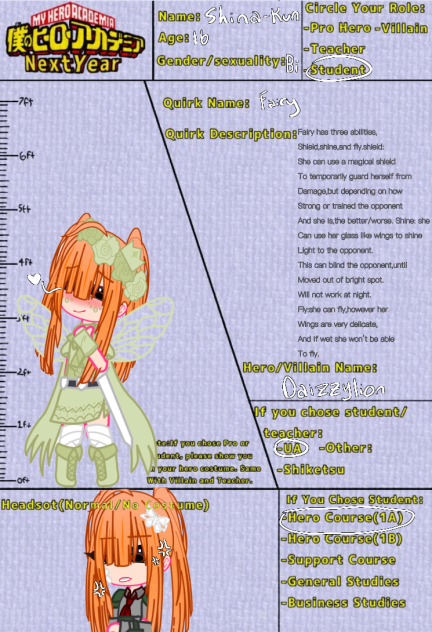 Oc sheet mha - ibisPaint