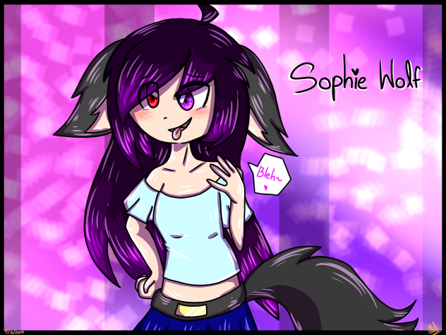 [RQ] Sophie Wolf SPEEDPAINT! Ibispaint - ibisPaint