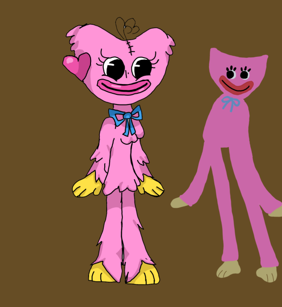 Kissy missy comparison with fnf - ibisPaint