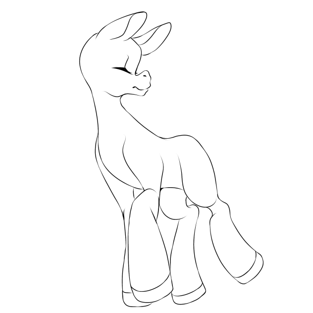 Pony pose #2 - ibisPaint