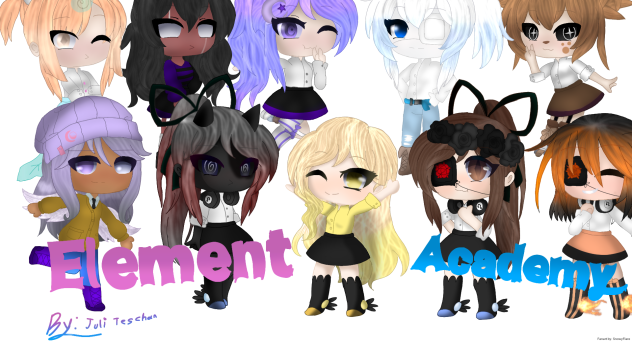 Fanart for Element Academy - ibisPaint