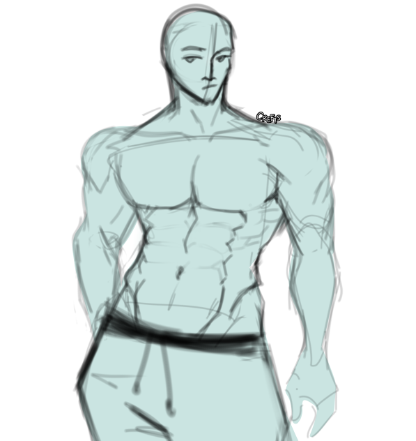 muscular base - ibisPaint