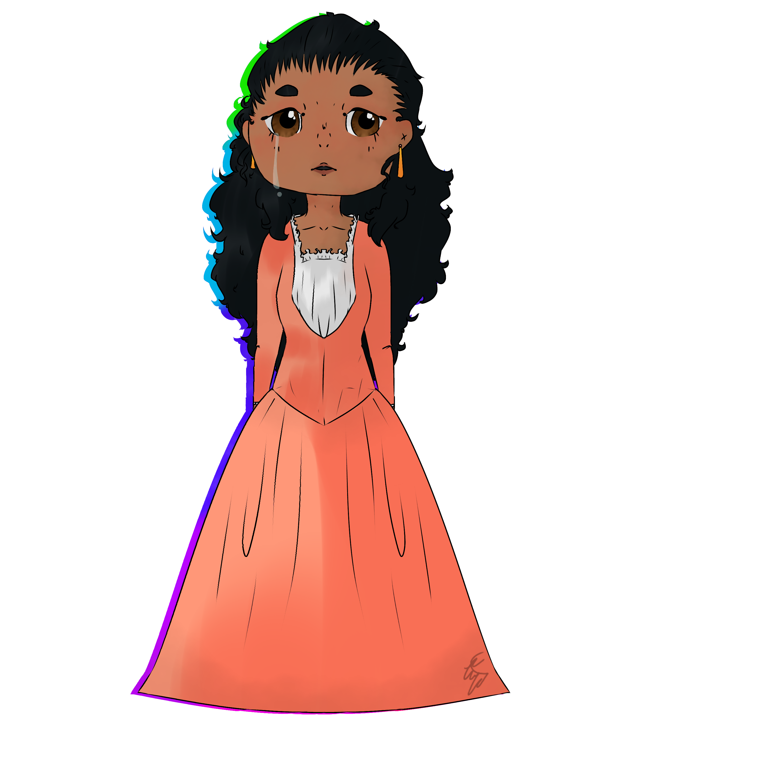 (Hamilton Musical) Angelica - Satisfied - ibisPaint